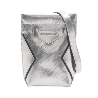 Givenchy Pre-owned Antigona Lackleder Schultertasche - - Pre-owned - Damen - Grau - ONE SIZE
