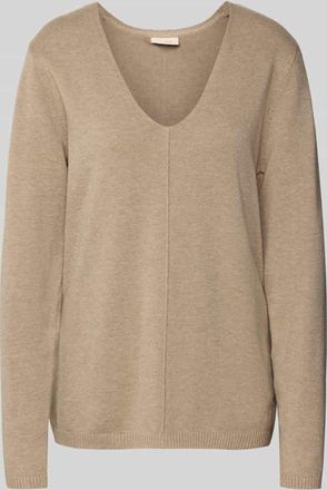 Freequent Strickpullover mit Teilungsnaht Modell Claura