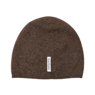 Acne Studios Kassia Beanie - - Accessories - unisex - Braun - ONE SIZE