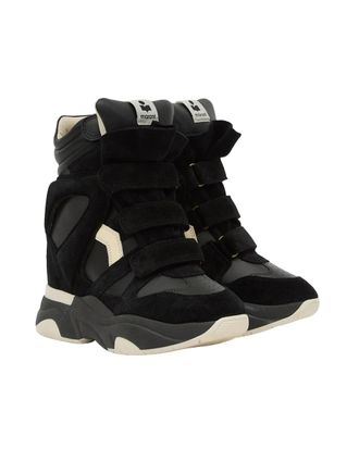 Isabel Marant Womens Sneakers Balskee Black Trainers