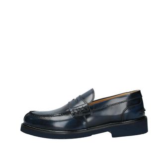Exton Homme, Chaussures, Bleu, Taille: 42 EU Mocassin Homme Style Classique