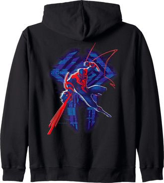 MARVEL Spider-Man: Across the Spider-Verse 2099 Glitch Kapuzenjacke