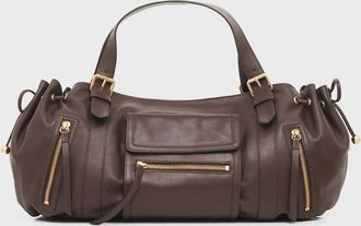 Gerard Darel Sac &agrave; main en cuir avec poches zipp&eacute;es - ST GERMAIN