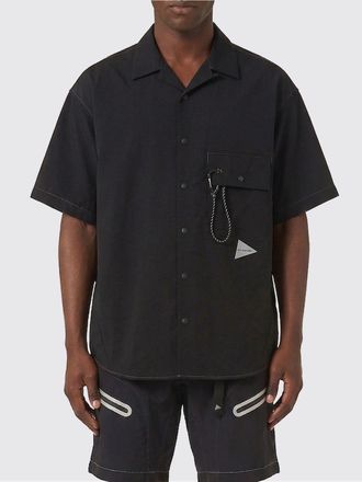 And Wander Chemise AND WANDER Homme couleur Noir