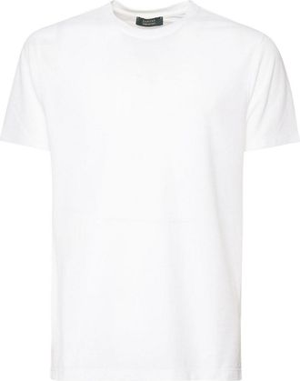 Zanone Rundhalspullover - Weiß