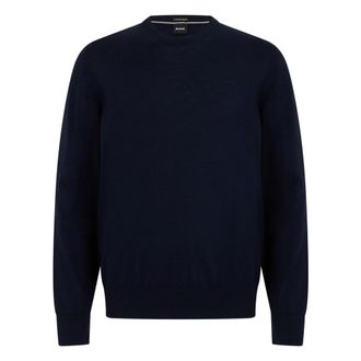 HUGO BOSS H-Leno Pullover - - Knitwear - Herren - Blau - XL