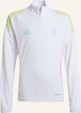 adidas Juventus Turin Tiro 25 Competition Kids Trainingsoberteil weiss