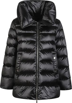 Moorer Femme, Vestes, Noir, Taille: 38 FR Natalia-HC Down Jacket