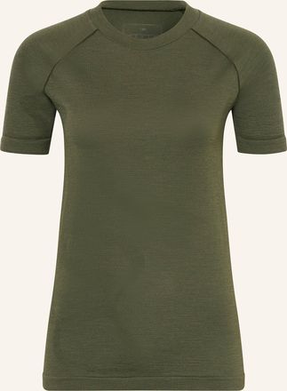 Yohji Yamamoto Laufshirt Running Fitted gruen