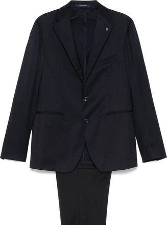Tagliatore Anzug aus Schurwolle - Blau