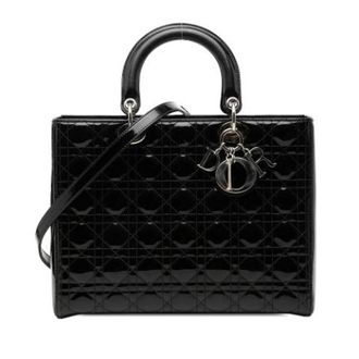 Dior Pre-owned Lady Dior Handtasche - - Pre-owned - Damen - Schwarzk - ONE SIZE