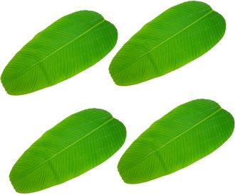 Valiclud 4 Stück Teiliges Hitzeschutz Tischuntersetzer in Blattform aus Hochwertigem Hitzebeständigem Seidenstoff rutschfest als Dekorative Tischmatten für Zuh