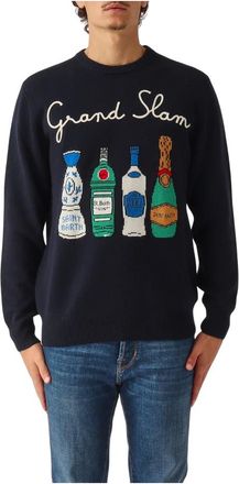 MC2 Saint Barth Homme, Pulls, Bleu, Taille: XL Pull ras du cou