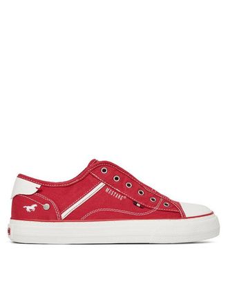 Mustang Jeans Mustang Sneakers aus Stoff 1272-402 Rot