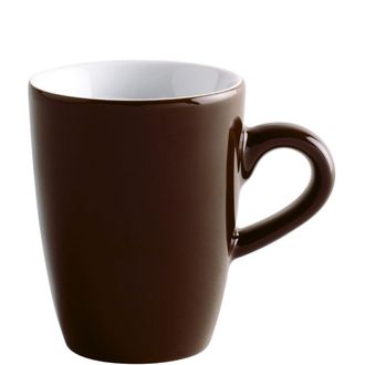 Kahla 574732A72605C Pronto Colore Espresso-Obertasse hoch 0,10 l chocolate brown|braune Espressotasse aus Porzellan