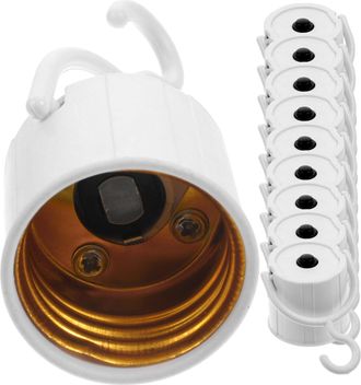OSALADI 2 S&auml;tze E27 -lampenfassung mit Notlicht-sockelhaken und Geldsparend 10 St&uuml;ck * 2