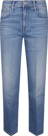 Mother Femme, Jeans, Bleu, Taille: W26 Mid Rise Rambler Zip Ankle Jeans