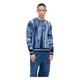 Carlo Colucci Herren, Strickwaren, Blau, XLGr&ouml;&szlig;e