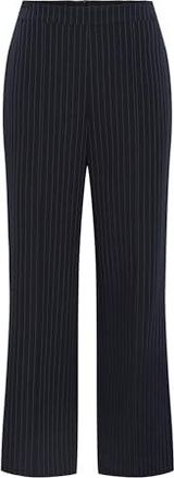 Pieces PCBOZZY HW Wide Striped Pants Noos BC Pantalons, Sky Captain/AOP : Rayures, XL Femme