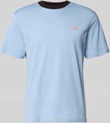 Lacoste Regular Fit T-Shirt aus reiner Baumwolle