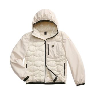 Blauer Albert Onda Imbottito - - Jackets - Herren - Wei&szlig; - S