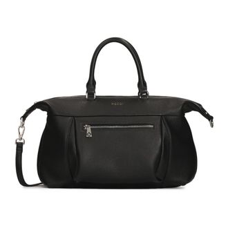 Kazar Gro&szlig;e Ledertasche mit Griffen - - Bags - Damen - Schwarzk - ONE SIZE