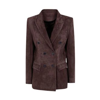 Seventy Femme, Vestes, Brun, Taille: 38 FR Blazer