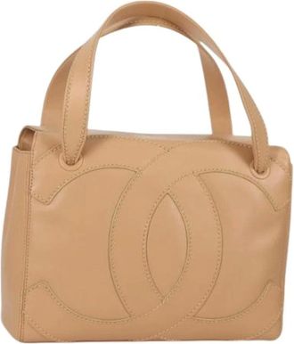 Chanel Sac &agrave; main vintage Pre-owned - Femme - Pre-owned - Beige - Taille: ONE Size