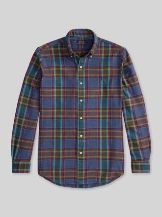 Polo Ralph Lauren Custom Fit Freizeithemd aus reiner Baumwolle