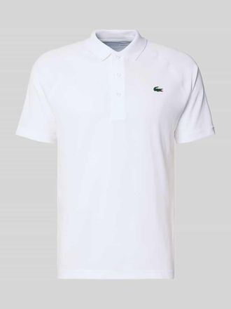 Lacoste Sport Regular Fit Sport Poloshirt mit Label Patch