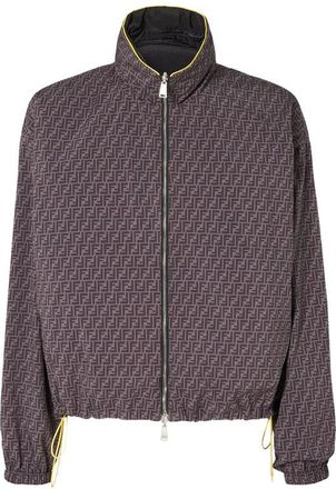 Fendi Reversible Monogram Jacket - Black