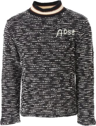Andersson Bell Homme, Pulls, Noir, Taille: M Wings Crew Neck Sweater