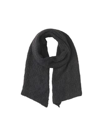 Pieces Damen Pcbera Wool Long Scarf Noos, Schwarz, Einheitsgröße