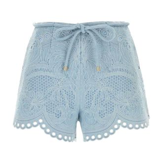 Zimmermann Damen, Shorts, Blau, XSGr&ouml;&szlig;e