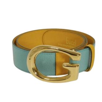 Gucci Pre-owned Vintage Lederg&uuml;rtel - - Pre-owned - Damen - Mehrfarbig - ONE SIZE