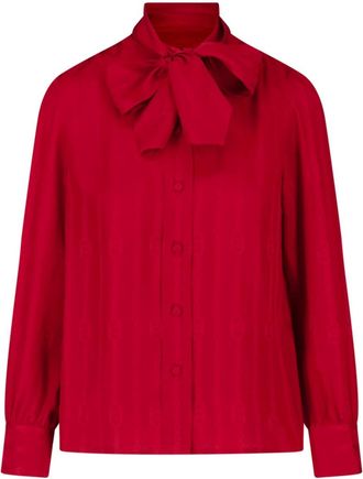 Gucci Jacquard-Seidenhemd