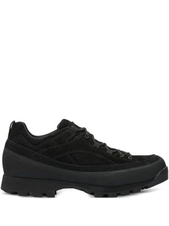Nonnative baskets en daim à lacets - Noir
