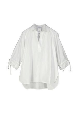 Max Mara Damen Hemdbluse aus Baumwolle