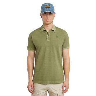 G-Star G-Star Homme Polo Dunda Overdyed Slim, Vert (mayfly gd D11595-D756-H031), S