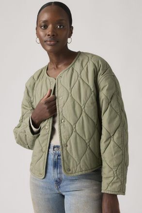 Levi's Veste Doublure Matelass&eacute;e Josie - Femme - Vert / Deep Lichen Green - L