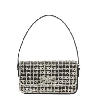 Self Portrait Crystal Baguette Bag - - Bags - Damen - Schwarzk - ONE SIZE
