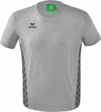Erima Unisex Kinder Essential Team Sport T-Shirt (2082210), hellgrau Melange/Slate Grey, 152