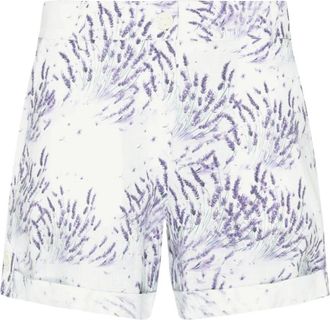Vilebrequin Femme, Shorts, Blanc, Taille: 38 FR Short Bermuda en lin