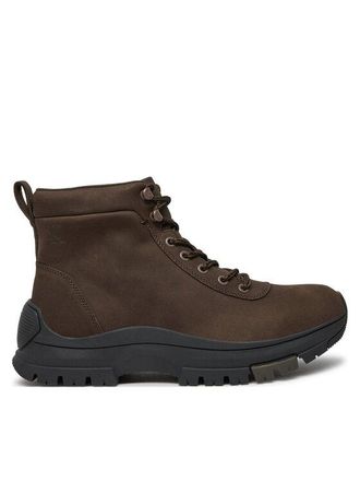 Calvin Klein Schn&uuml;rschuhe Hybrid Wp Boot Laceup Rebellious YM0YM01077 Braun