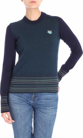 Kenzo Rollkragenpullover - Blau