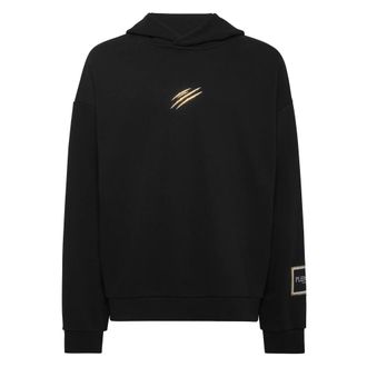 Plein Sport Hooded Sweatshirt - - Sport - Herren - Schwarzk - S