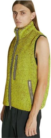 Song for the Mute Homme, Vestes, Jaune, Taille: L Gilet Campeur