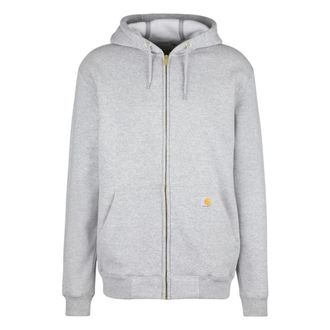 Carhartt Work in Progress Hoodie Zip Loose Fit Midweight - - Sweatshirts & Hoodies - Herren - Grau - S