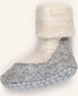 Falke Stopper-Socken Cosyshoe Aus Merinowolle beige