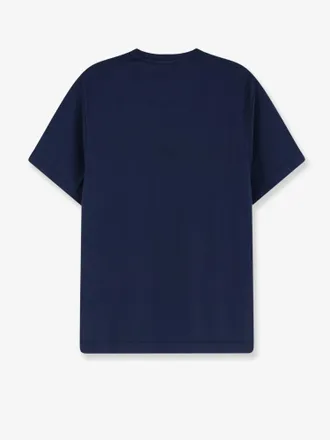 MC2 Saint Barth Mens Cotton T-Shirt Orson Blue T-Shirts And Polos